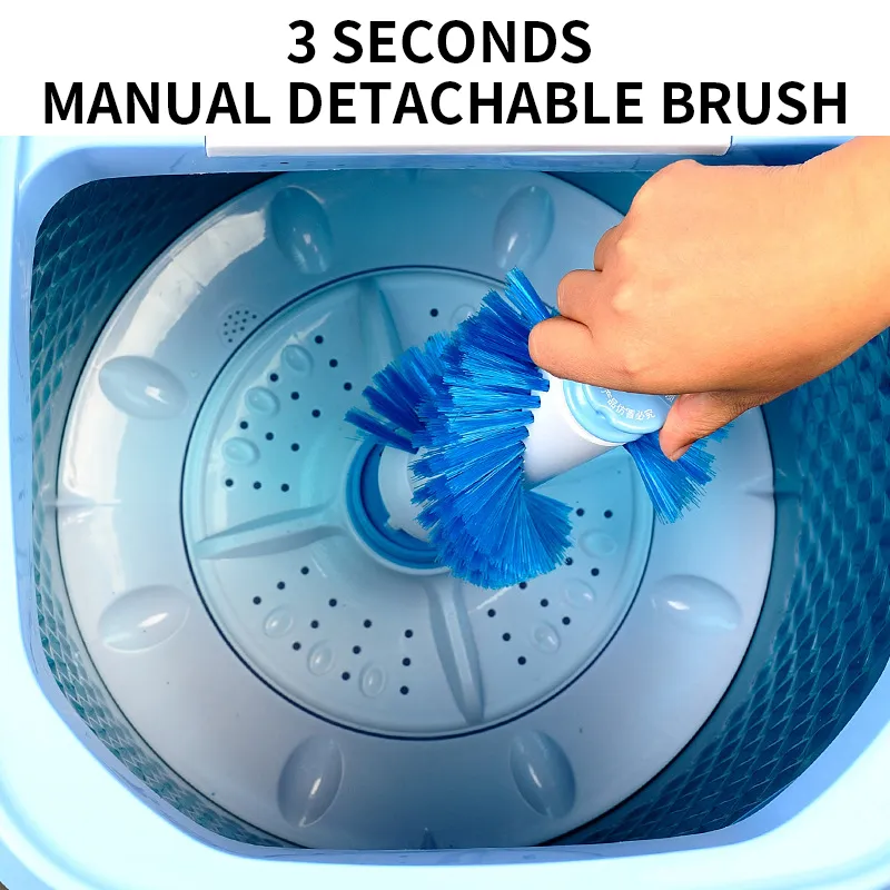 DHgate.com:2024Upgraded Portable Electric Shoe Washer Machine, Blue ...