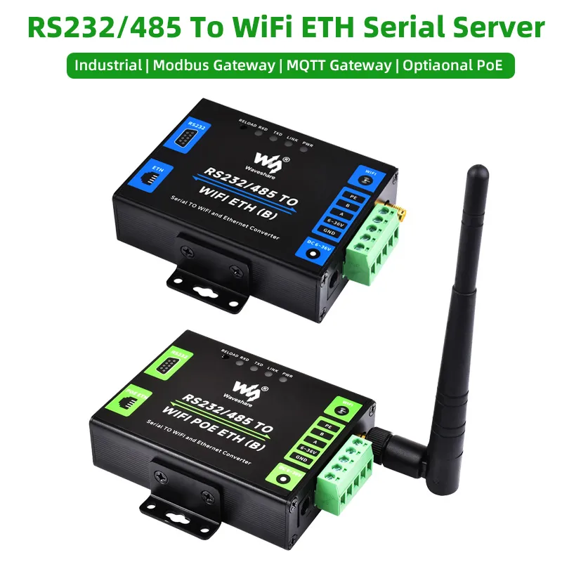 DHgate.com:Industrial RS232/485 Serial to WiFi Ethernet Modbus MQTT IoT ...