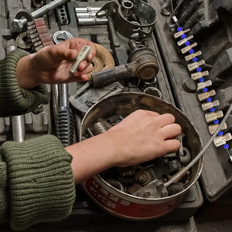 Bolt Size And Thread Gauge Set: 26 Male/Female Thread Identifier Gauges For Accurate Fastener ...