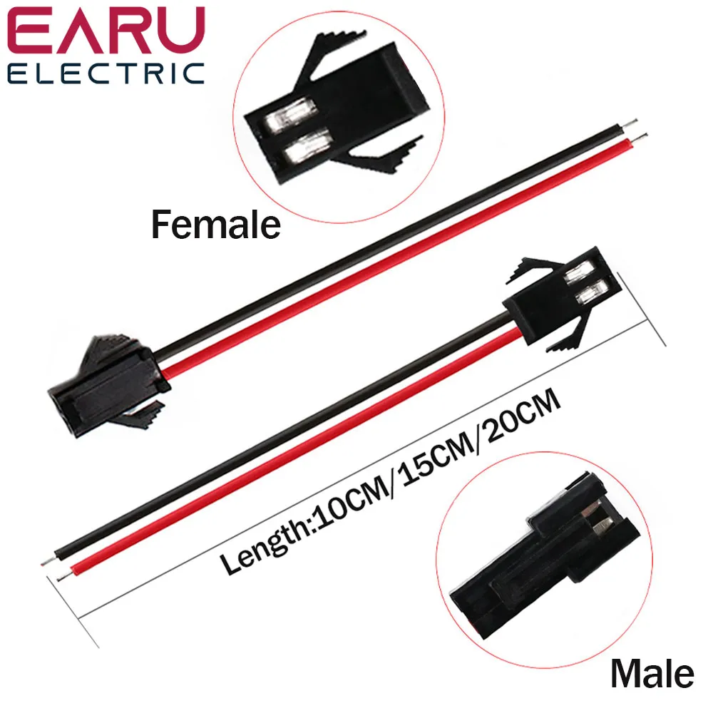 JST Plug Connector 2/3/4/5/6 Pin Electrical Wire Cable Connector For ...