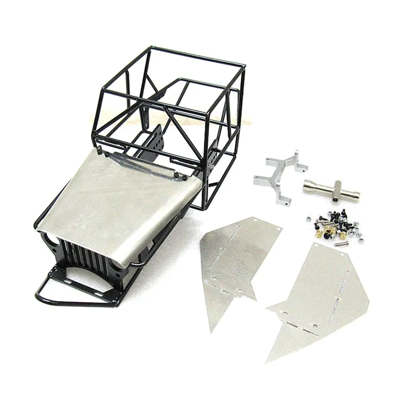 Metal Full Tube Frame Chassis For WPL C14 C24 C24 1 1/16 RC Car Upgrade ...