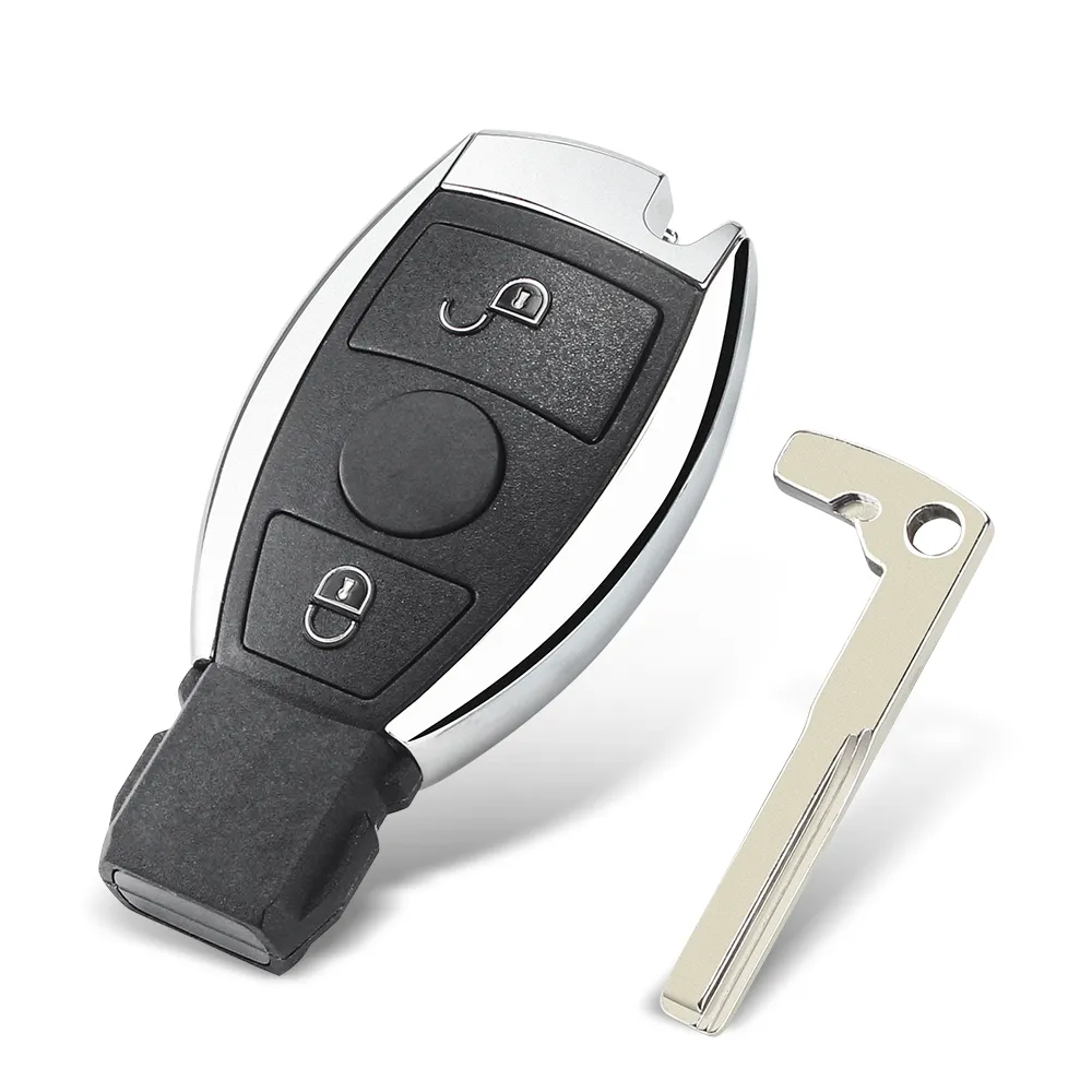 KEYYOU Car Remote Key with Battery for BGA and NEC Chips 315/433MHz for ...