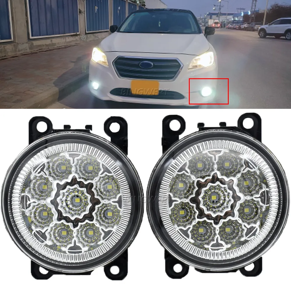 Bright LED Fog Lights Driving Fog Lamps Set of 2 | Fit For Subaru ...