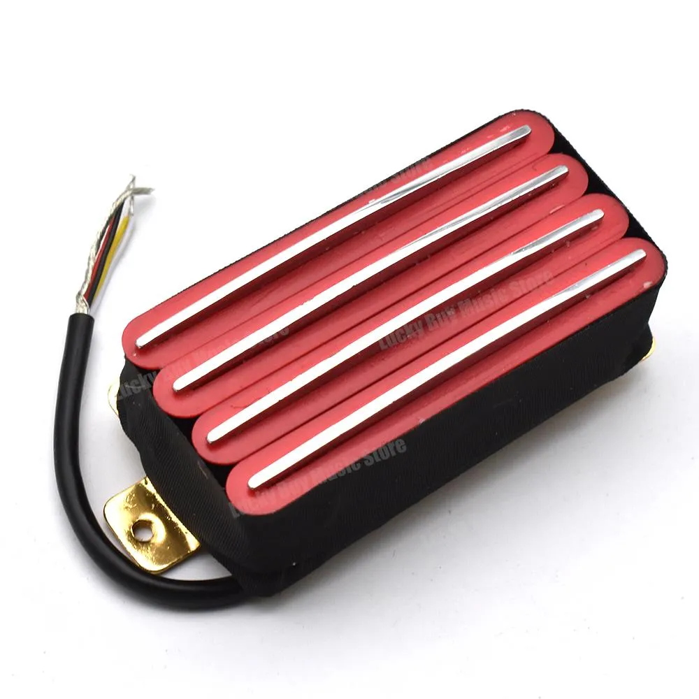 1x Hot Rail Dual-Blade Humbucker Pickup | 4-Coil Dual-Blade Electric ...