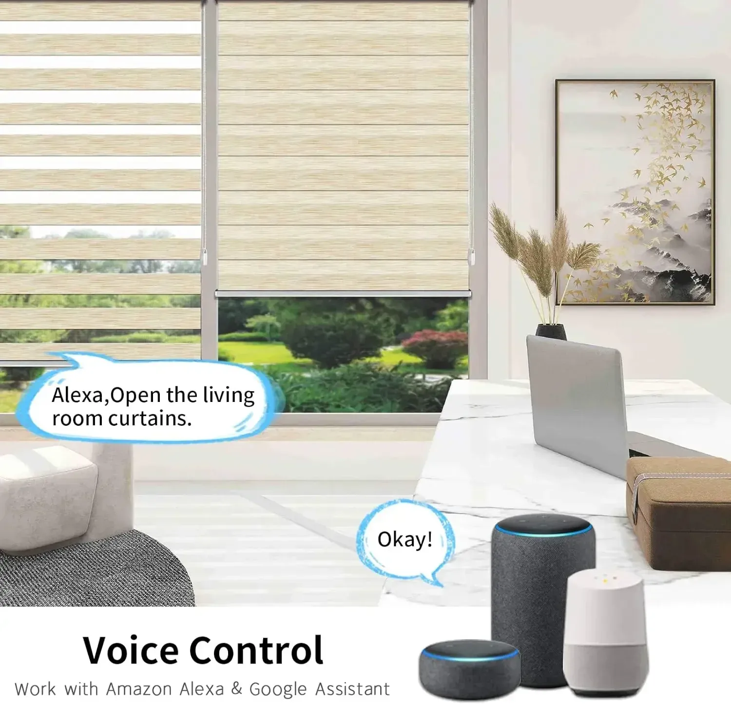DHgate.com:Smart Life WiFi Curtains Blind Switch: Voice Control Roller ...