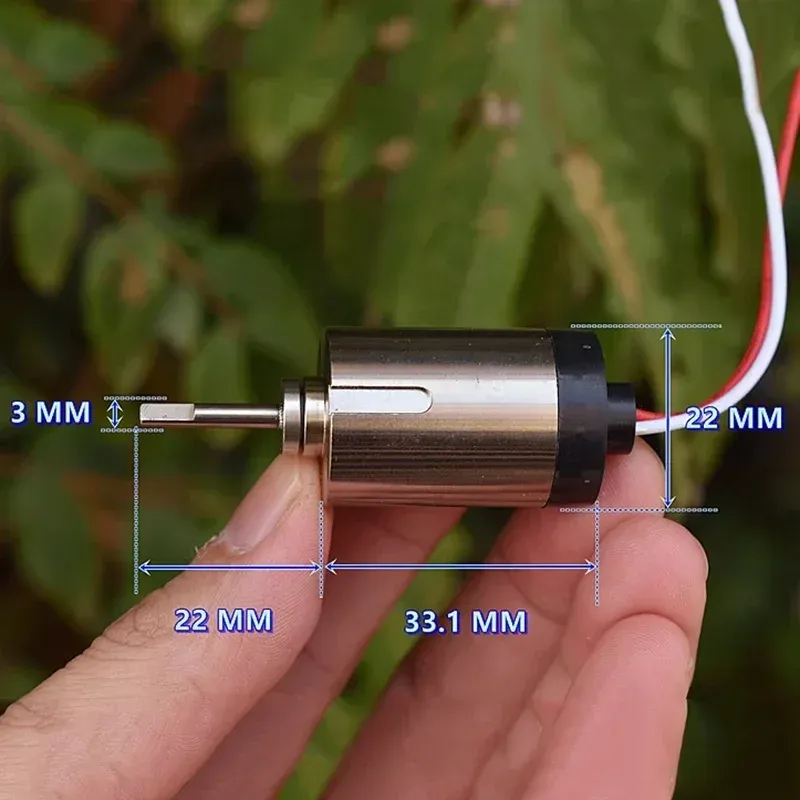 High-Speed Mini Electric electric nail driver Motor with Front Ball ...