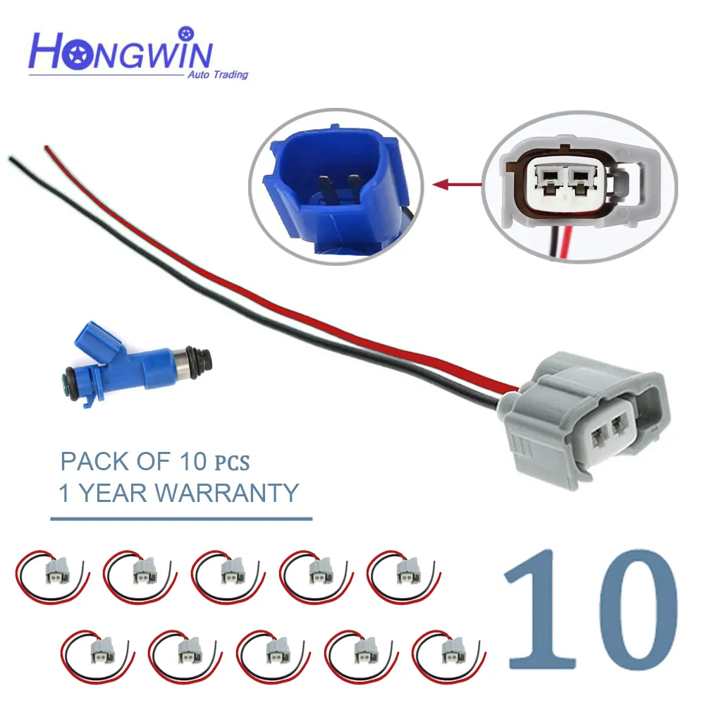 Pack of 1/4/102-Pin Fuel Injector Connector Wire Cable for Toyota Camry ...