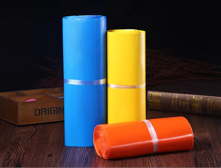 Orange Poly Mailer Envelopes 12 × 15 in Plastic Mailing Pouches for ...