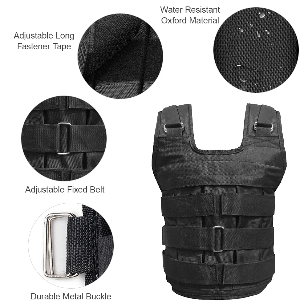 DHgate.com:Upgraded50kg Adjustable Weighted Vest for Outdoor Strength ...