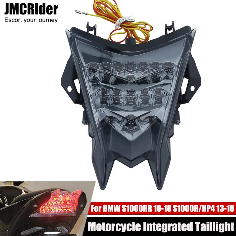 Upgraded Motorcycle LED Tail Light with Integrated Turn Signal for BMW ...