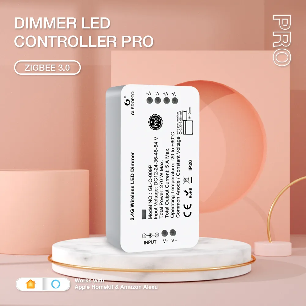DHgate.com:2024Smart Zigbee Dimmer LED Controller Works with Tuya ...