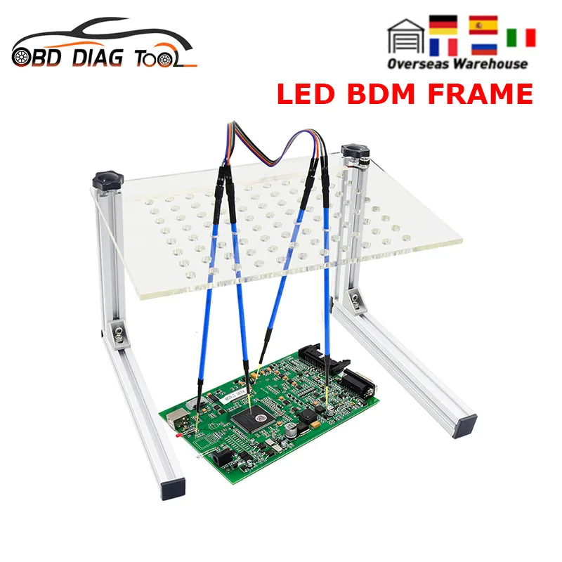SMD LED Chips Metal BDM Frame with Full Adapters for ECU Chip Tuning ...