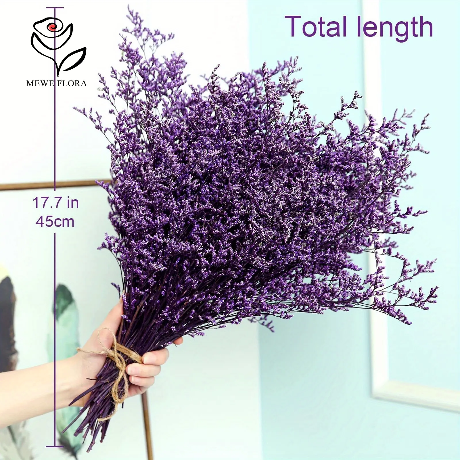 DHgate.com:Dried Limonium Bouquets Preserved Natural Grass Flowers ...