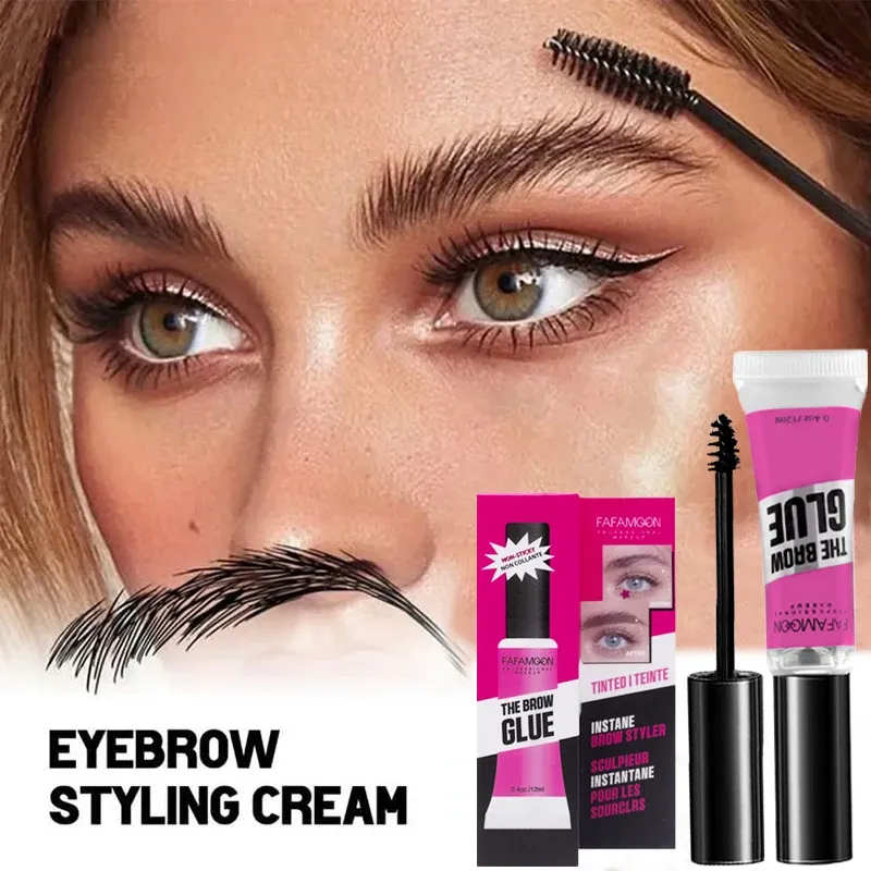 3D Eyebrow Styling Gel Transparent Waterproof Quick-drying Brow Setting ...