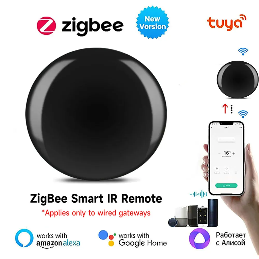 Tuya Zigbee Smart IR Controller: Voice-Controlled Smart Home Comfort ...