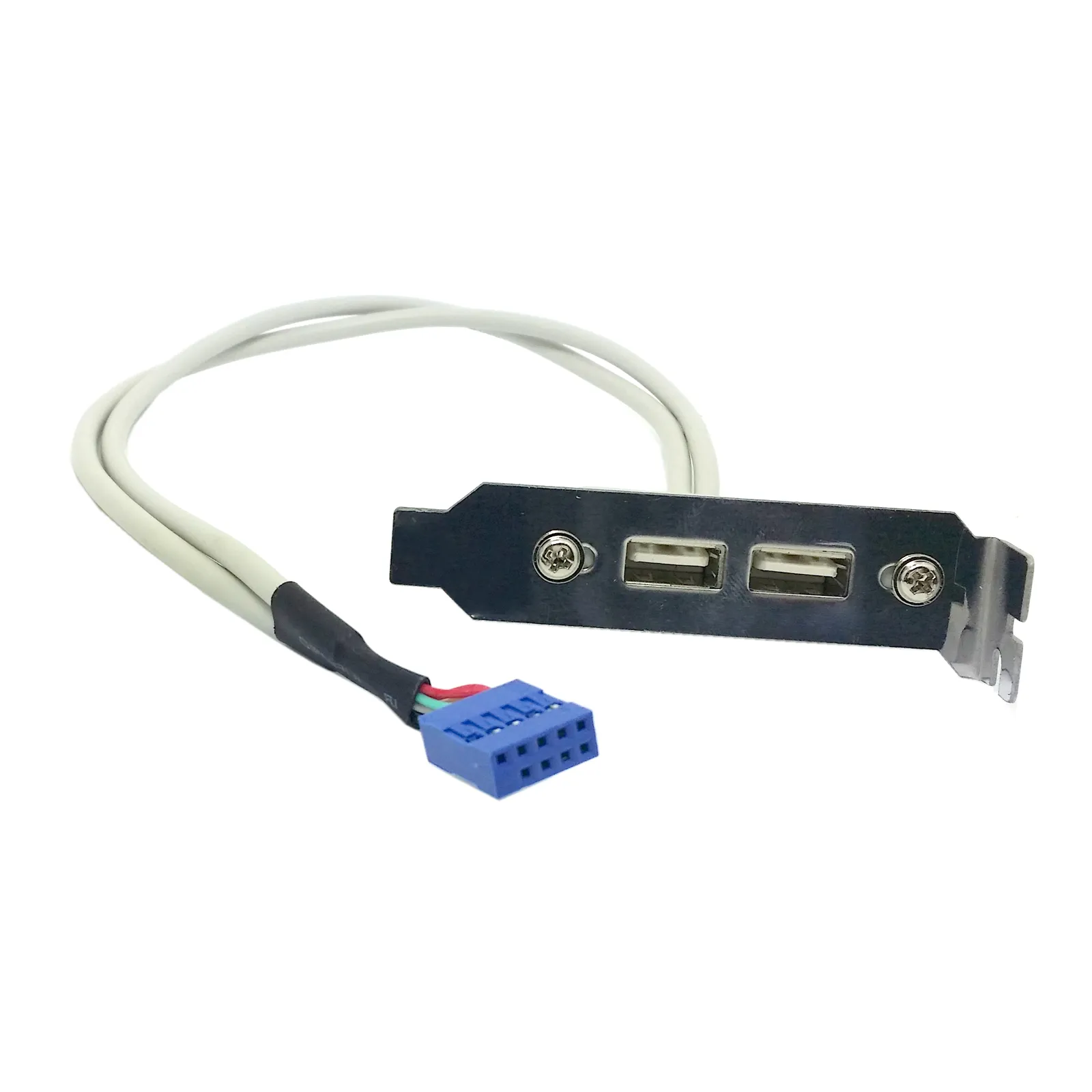 USB Motherboard Header Cable 9pin Female Panel To Motherboard Connector ...