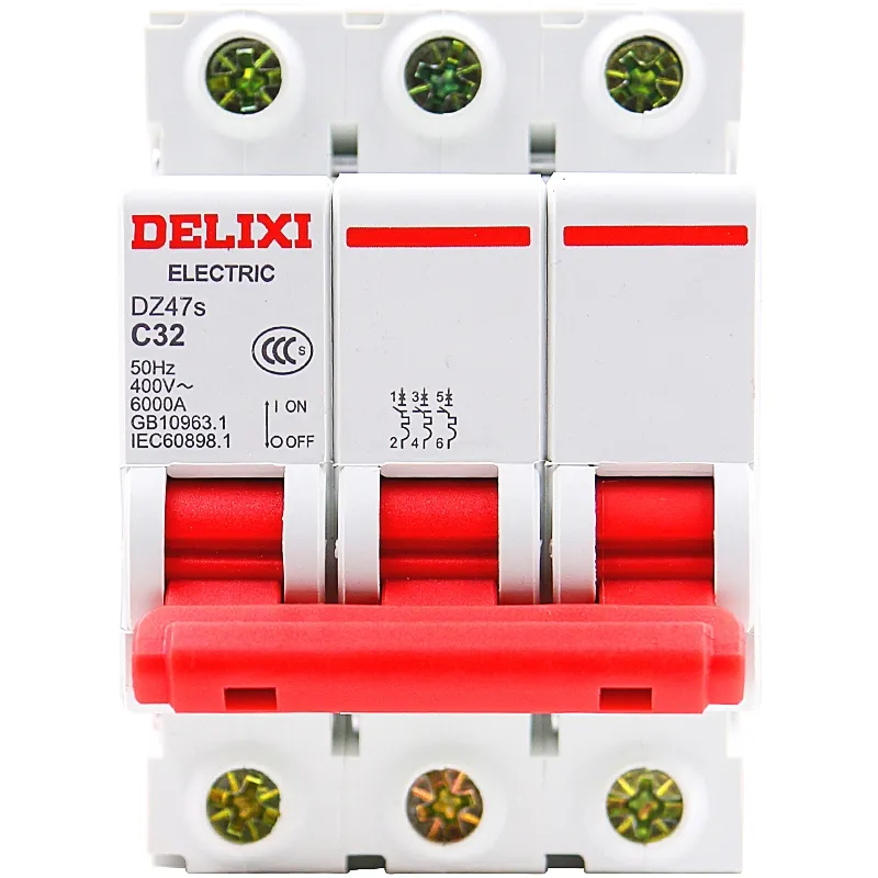 DHgate.com:DELIXI 1P-4P Vacuum Circuit Breaker, 230V/400V, 1A-125A, for Safe Electrical ...