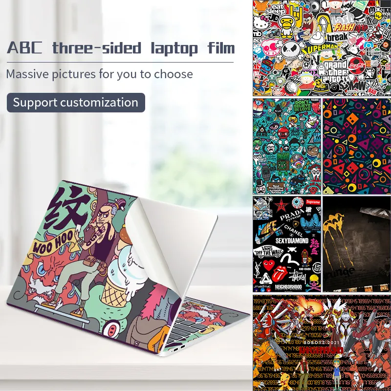 DHgate.com:DIY Graffiti Cover Laptop Skins Stickers PVC Notebook Skin ...