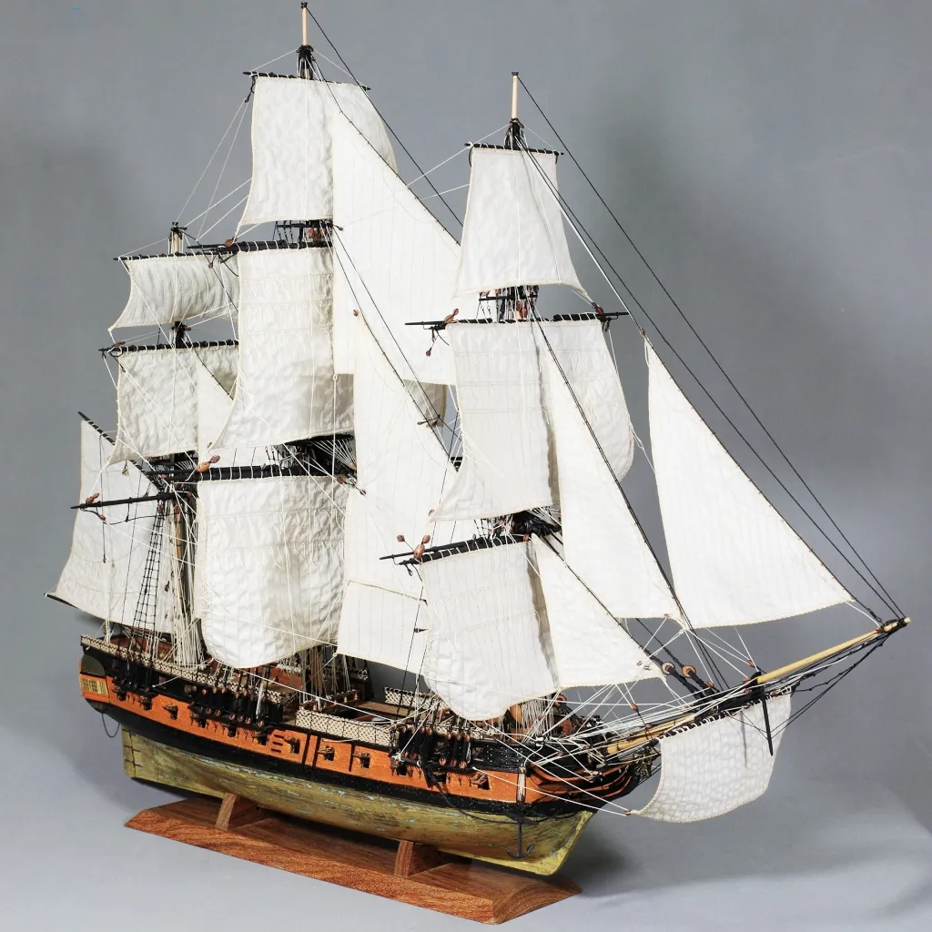 Build Your Own: Classic British Warships Wooden Model Kit HMS Surprise ...