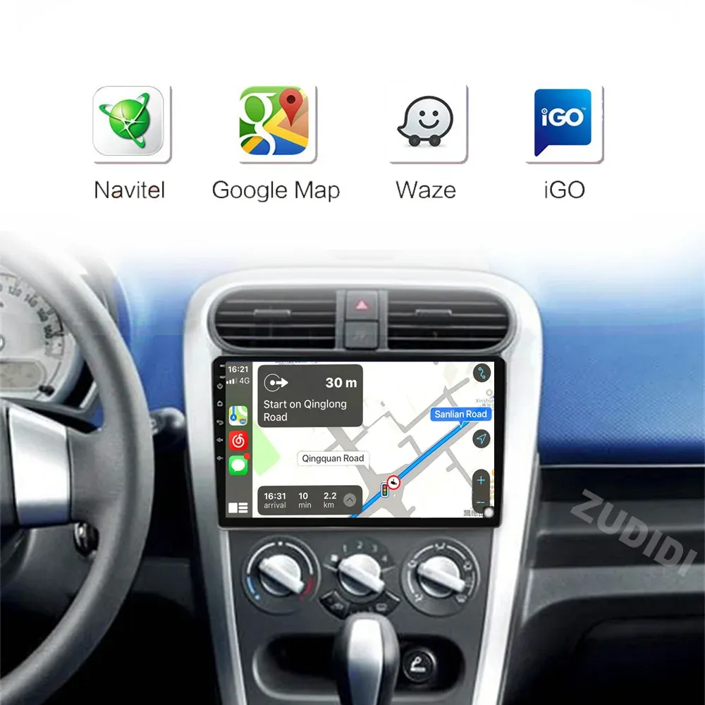 8G 128G 2DIN Android 13 Car Radio for Opel Agila Suzuki Splash Ritz ...