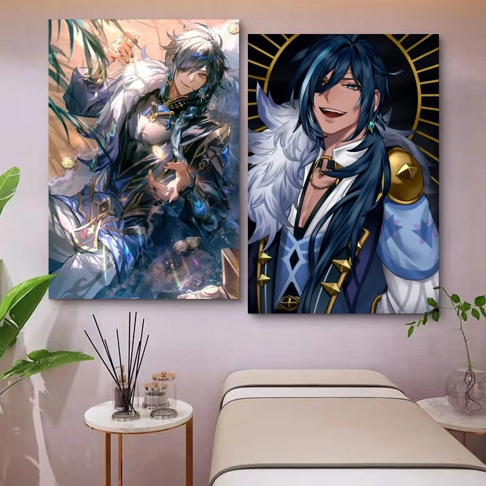 Genshin Impact Kaeya Poster - Paper Print Art Painting Decoration for ...