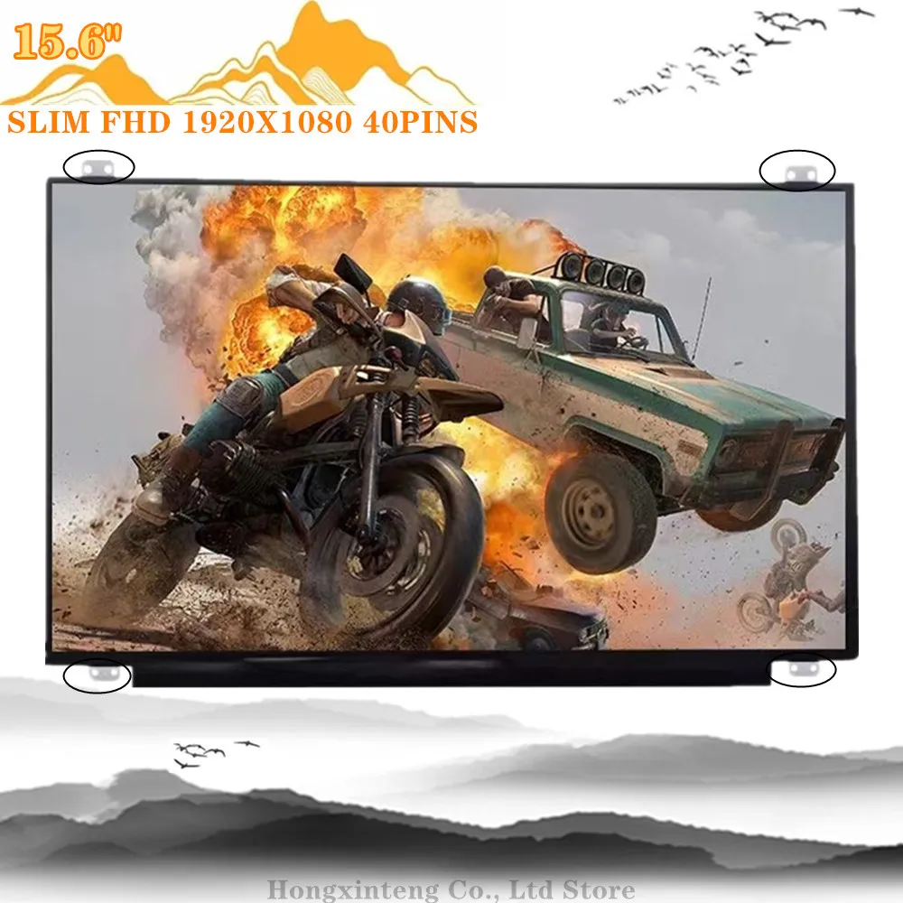 15.6LED SLIM FHD 1920x1080 40PINS LCD Screen B156HTN03.2 FIT B156HW03 ...