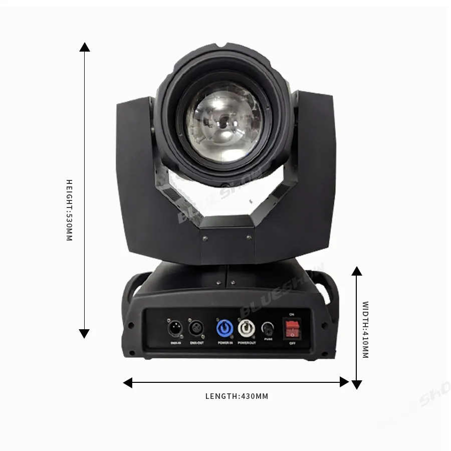 DHgate.com:4PCSDMX Beam 7R Sharpy Lyre Beam 230W Moving Head Light ...