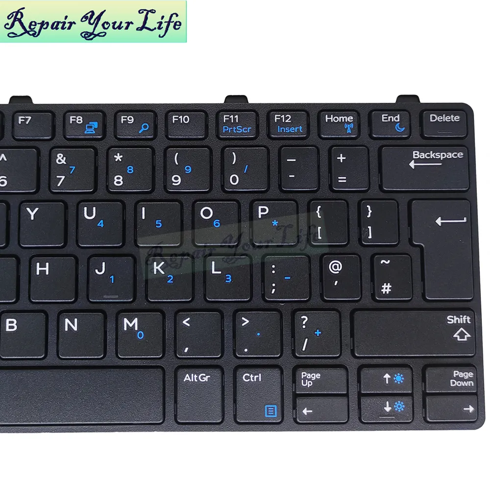 Dell Latitude Keyboard Genuine UK English For 3180, 3189, 3190, 3380 ...