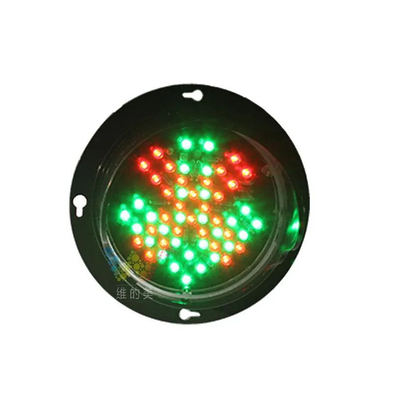 DHgate.com:100mm DC12V-24V Red Cross & Green Arrow LED Traffic Light ...