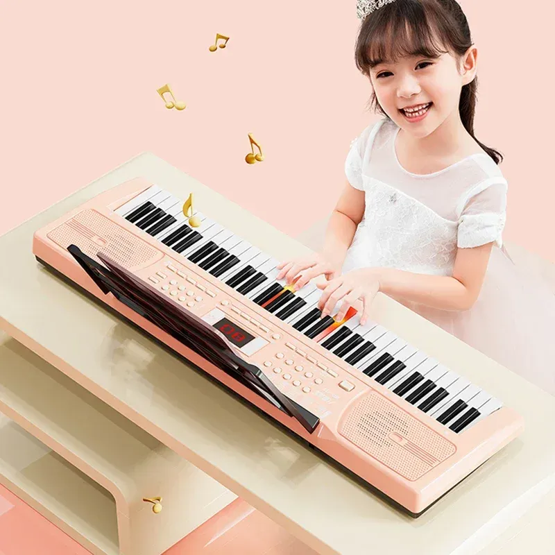 Electronic Music Keyboard Piano: Portable Flexible Musical Keyboard for ...