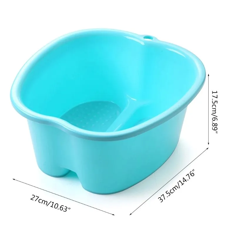 Foot Soaking Tub: Large Plastic Foot Bath Basin For Detox, Pedicure ...