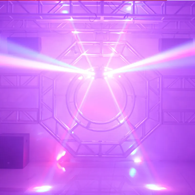 12x10W RGBW LED Beam Moving Head Laser Projector for Parties, Disco ...