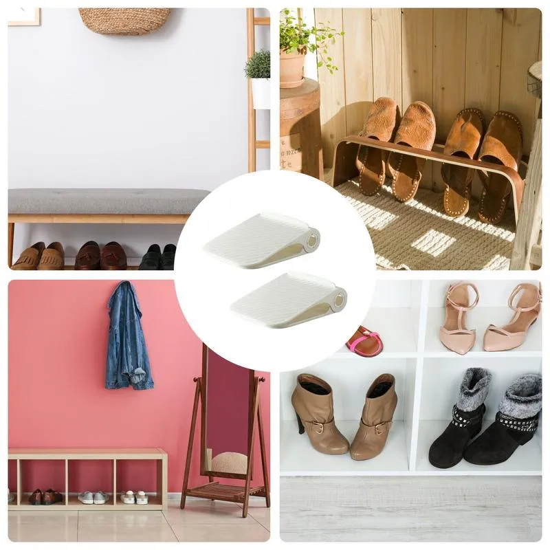 Closet Shoe Organizer: Double Stack, Double Layer, Adjustable Shoe ...