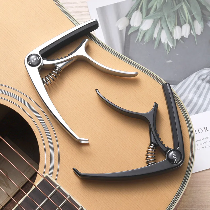 Zinc Alloy Metal Guitar Capo Quick Change Clamp for Acoustic and ...