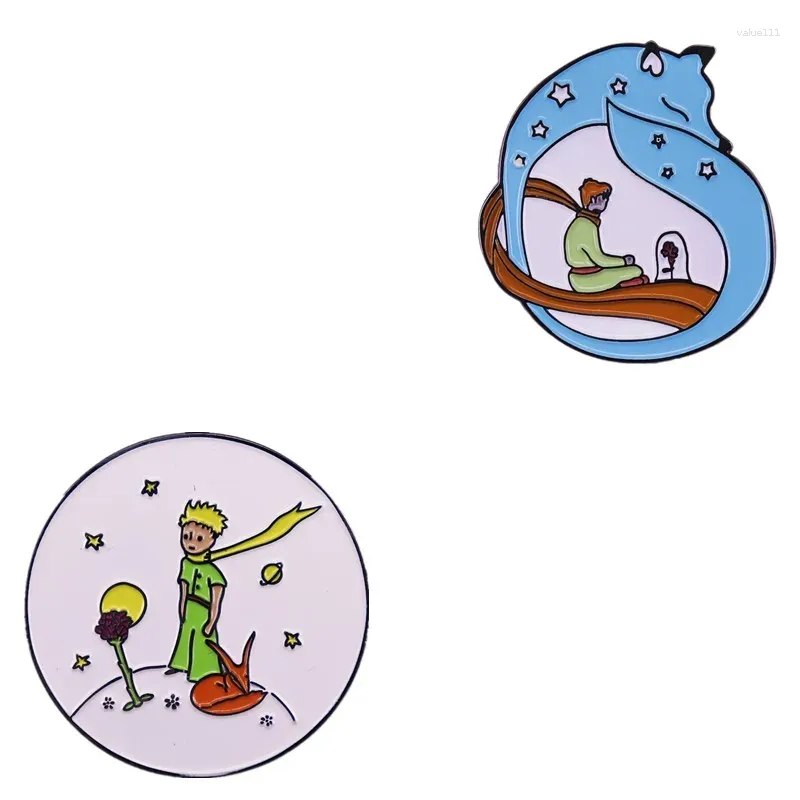 Wholesale High Quality Enamel Quirky Brooches Prince, Moon, Fantasy ...