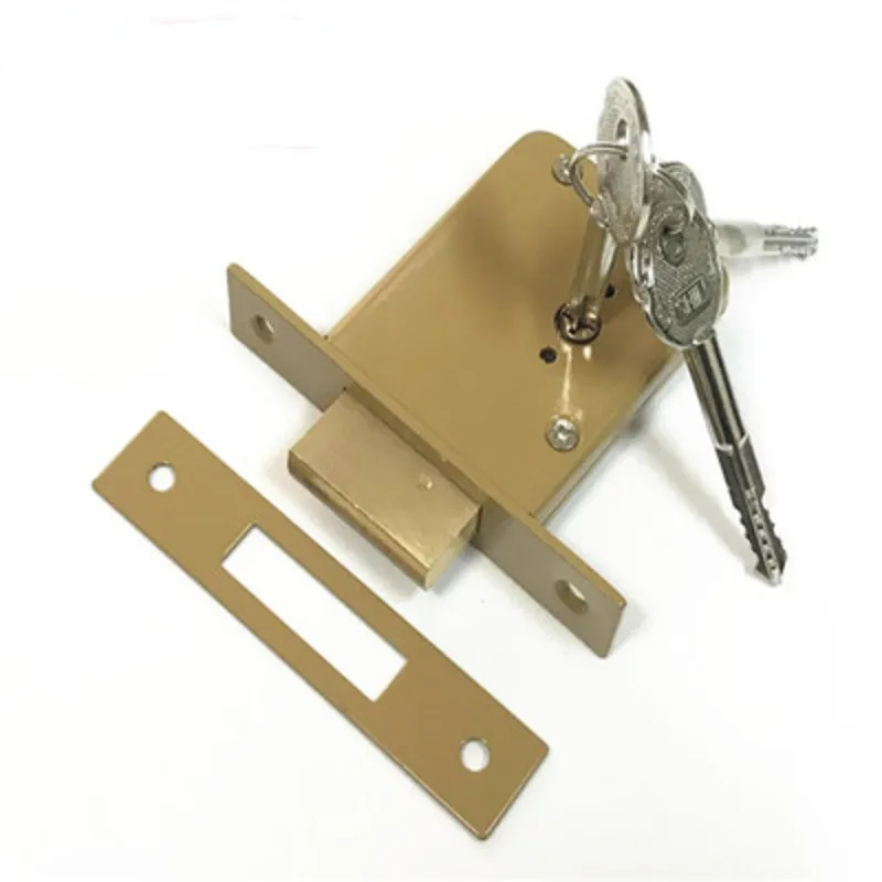 Upgraded Invisible Mortise Deadbolt Lock - Anti-Lockpicking, Double Bar ...