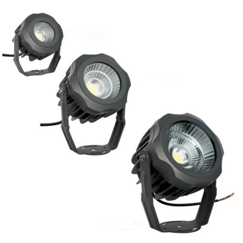 Waterproof Outdoor COB Spotlights - 30W/20W/10W Round LED Floodlights ...