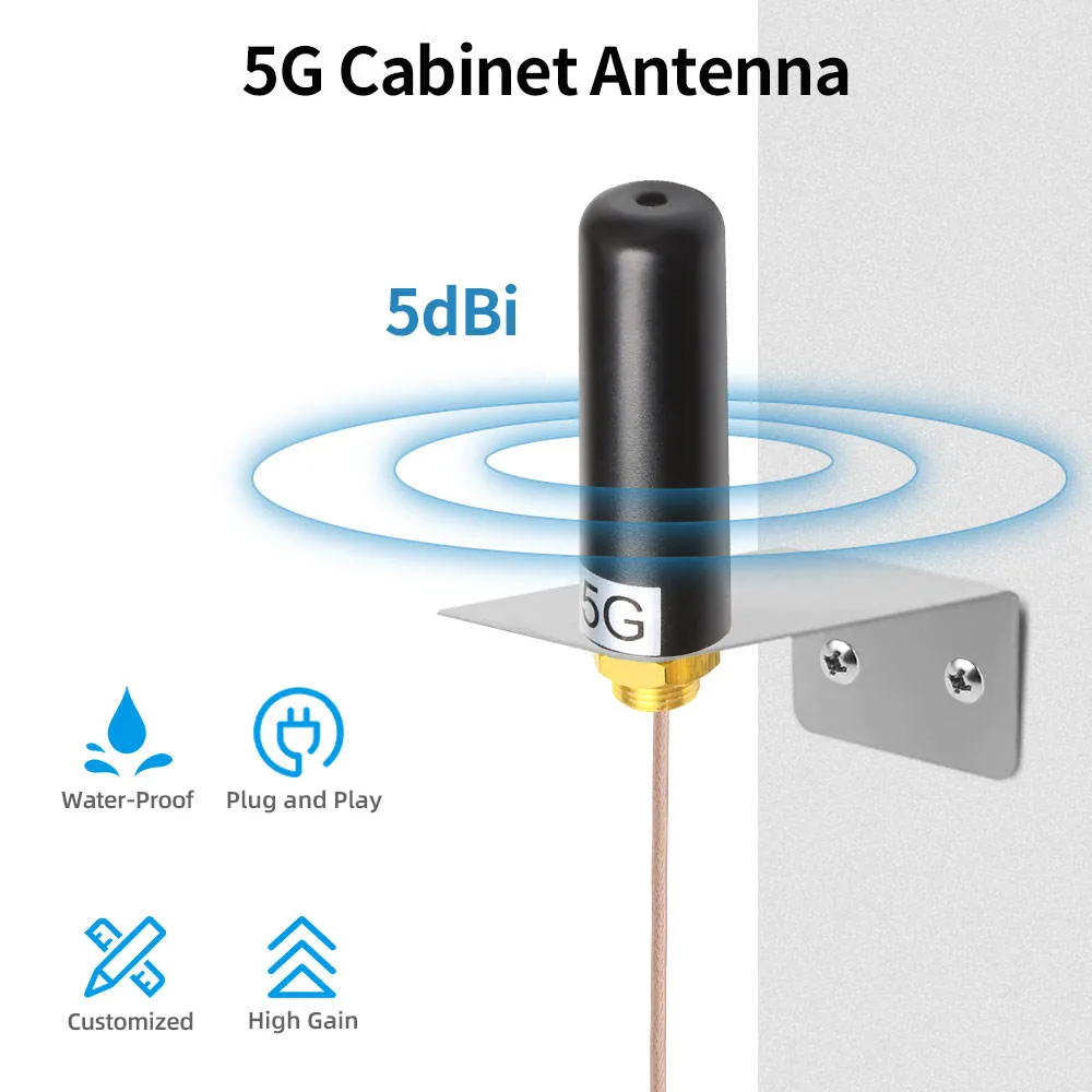 DHgate.com:Waterproof 4G LTE 5G Cabinet Antenna SMA Male IPEX1 for DTU LoT 5G Module:Electronics