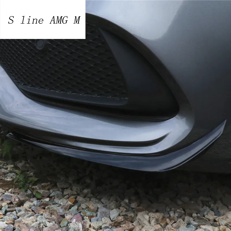 Car Rear Window Decals Mercedes Front Emblem Bumper Spoiler Air Knife ...