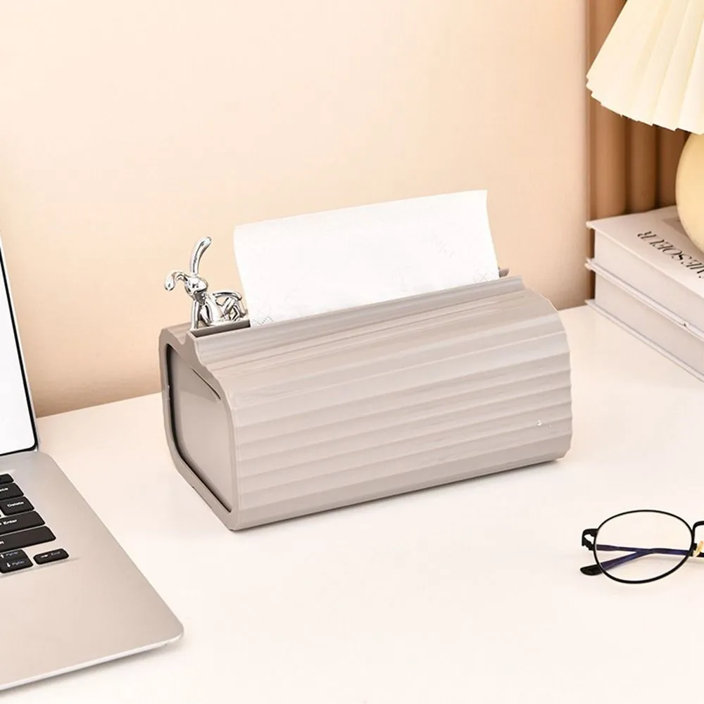 Wall Mounted Paper Holder Punch Free Tissue Box, Large Capacity Napkin ...