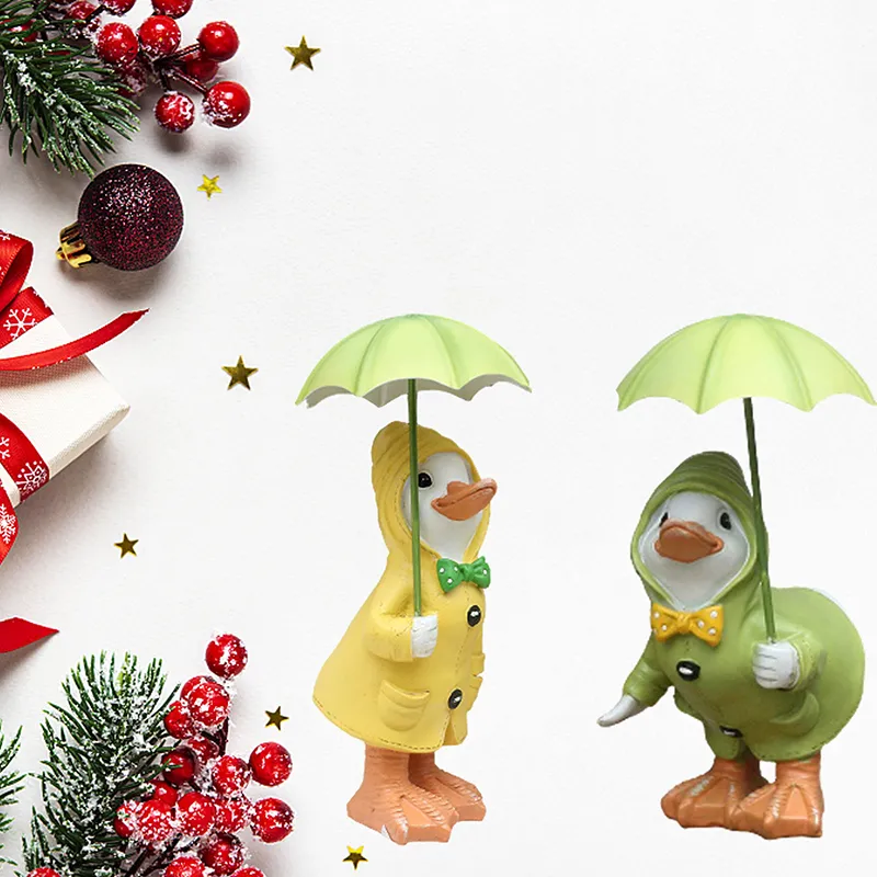 Mini Resin Duck Figurines Cute Animal Garden... From Ddmyjul, $43.42 ...