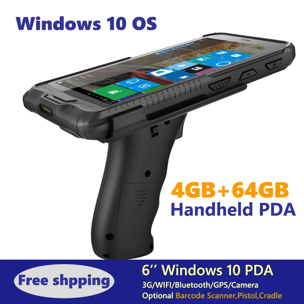 5.98 Inch Rugged Handheld PDA Windows 10 OS Tablet With 4G RAM 64G ROM ...