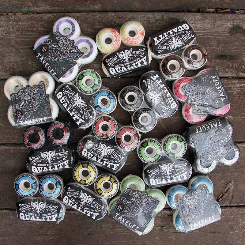 101A 52mm Skateboard Wheels for Streets & Stunts - DBH 102A PU Wheels ...
