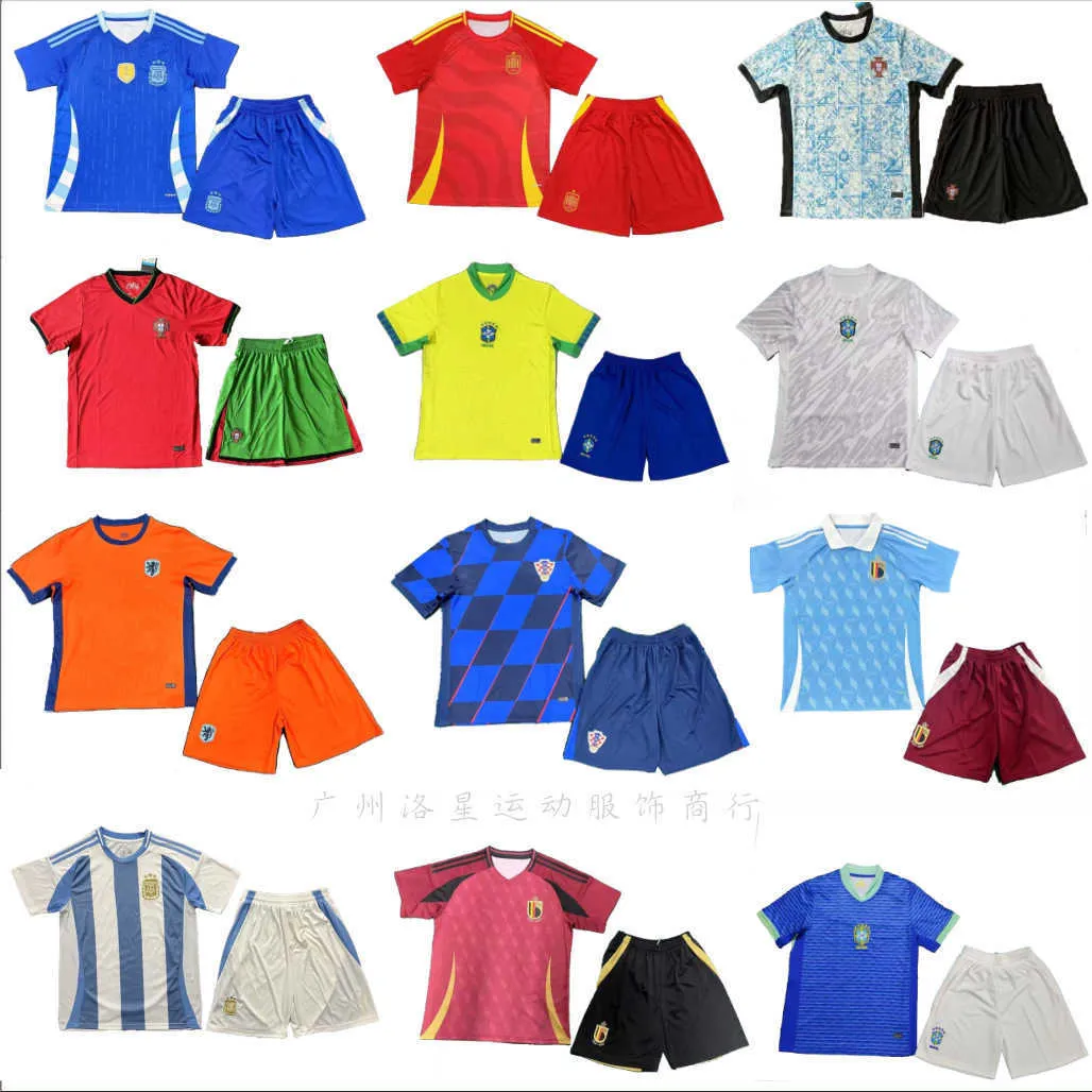 /25 Replica Football Jersey Set - International Teams, Adult Sizes ...