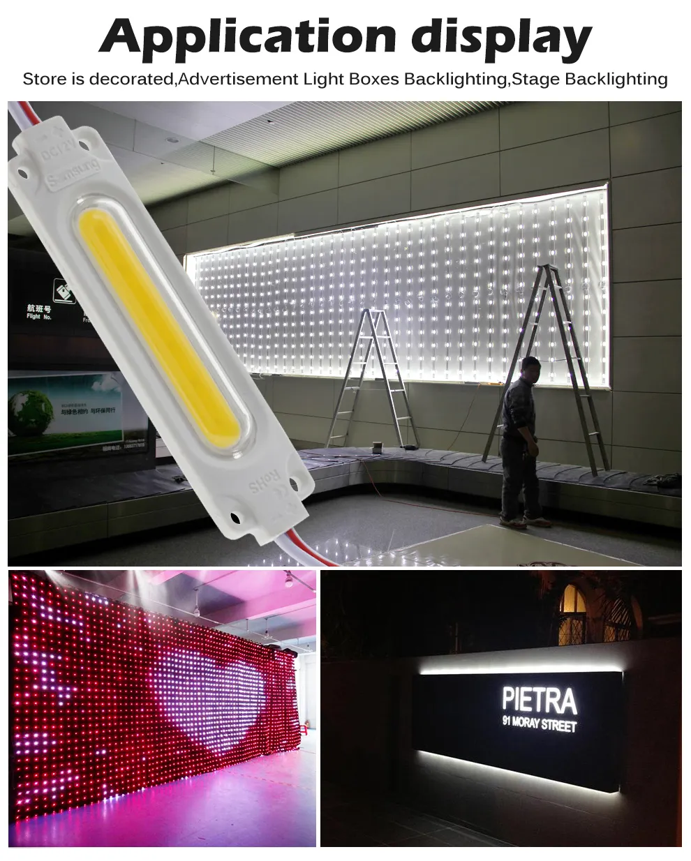 LED Module DC 12V 2W Waterproof RGB LED Modules for Outdoor Advertisement Backlight from Dhgate ...