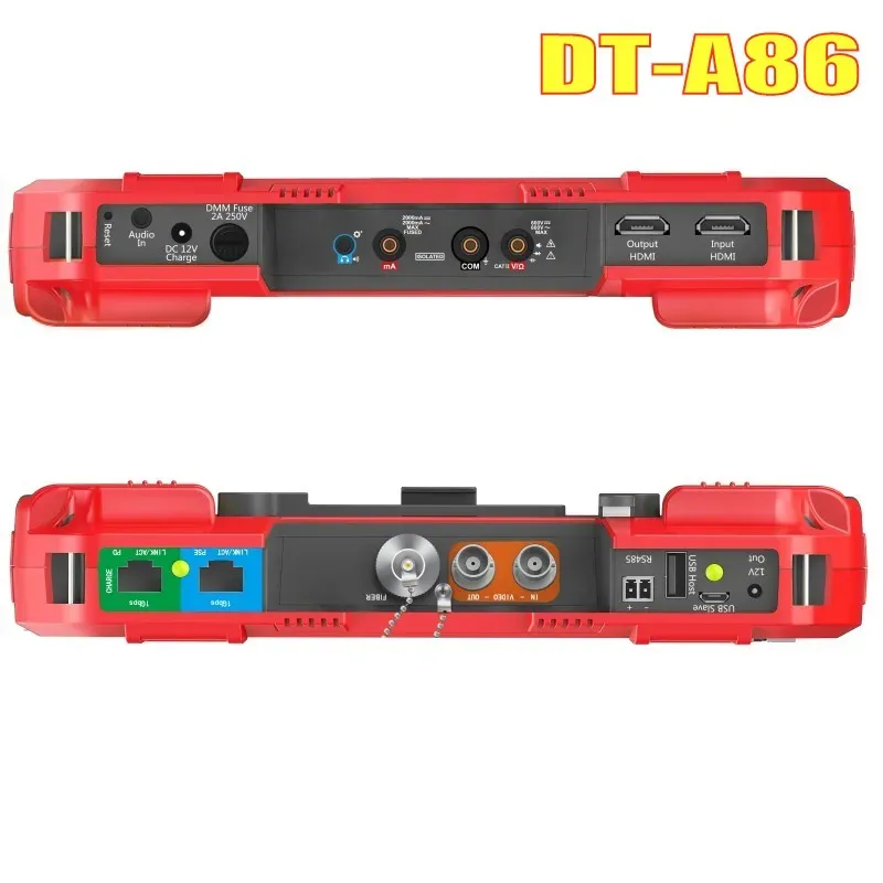 DHgate.com:DT-A86 4K Network HD IP TVI CVI AHD CVBS CCTV Camera Tester ...