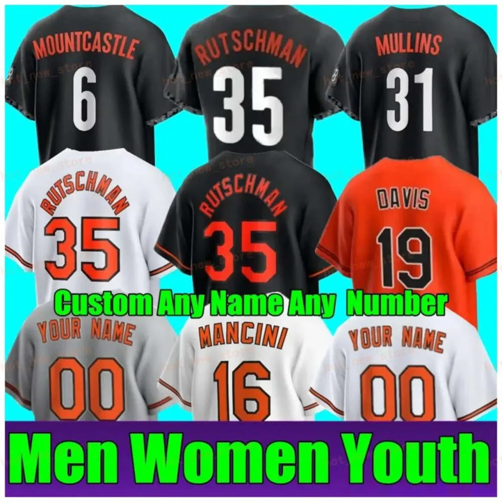 City Baseball Jersey Cal Ripken Adley Rutschman Gunnar Henderson Ryan ...