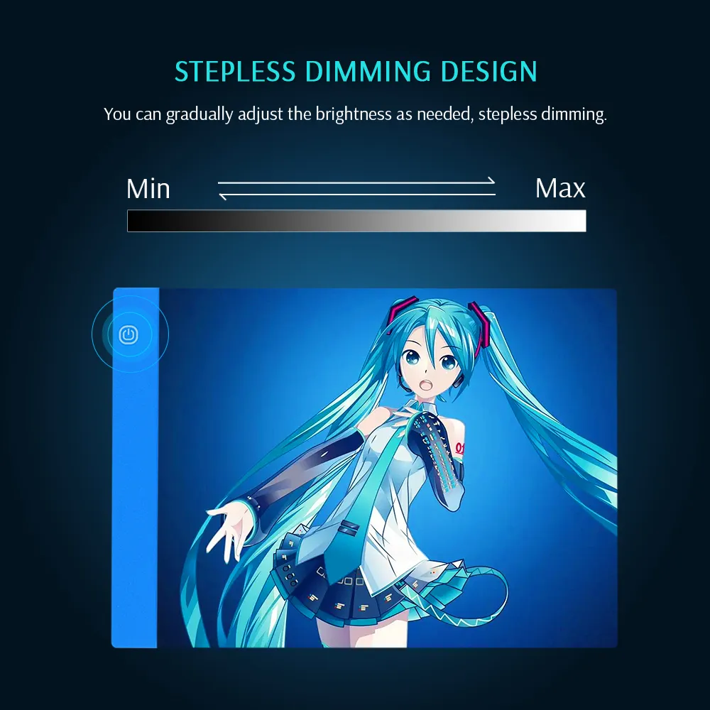 LED Drawing Tablet USB Graphics Tablet A4 Lighted... From Ddmyaug, $48. ...