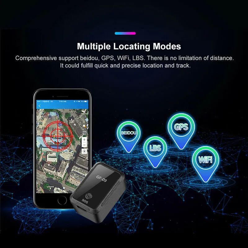 Mini Magnetic GPS Tracker for Real-Time Tracking with Mobile App ...