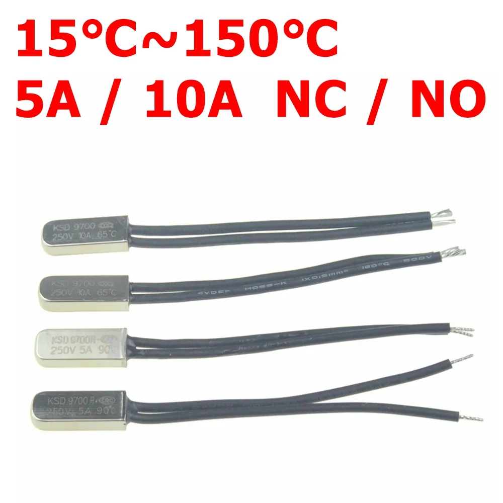 Thermal Switch Kit: 2 NO/NC Temperature Control Switches 40°C To 100°C ...